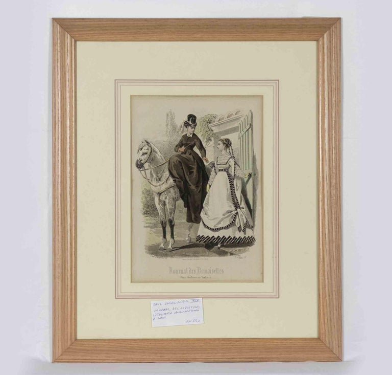 Paul Lacourière - Journal Des Demoiselles - Original Lithograph by Paul ...
