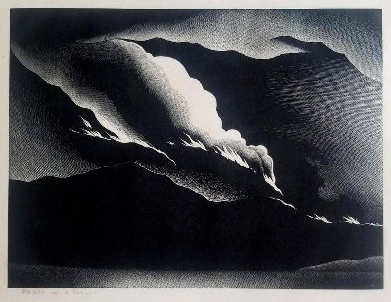 Paul Landacre - Death of a Forest For Sale at 1stDibs