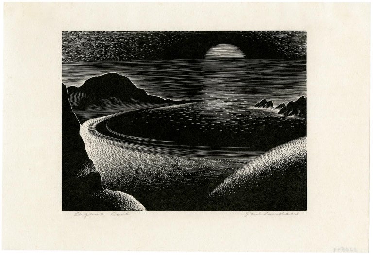 Paul Landacre - 'Laguna Cove' — 1930s American Modernism For Sale at ...