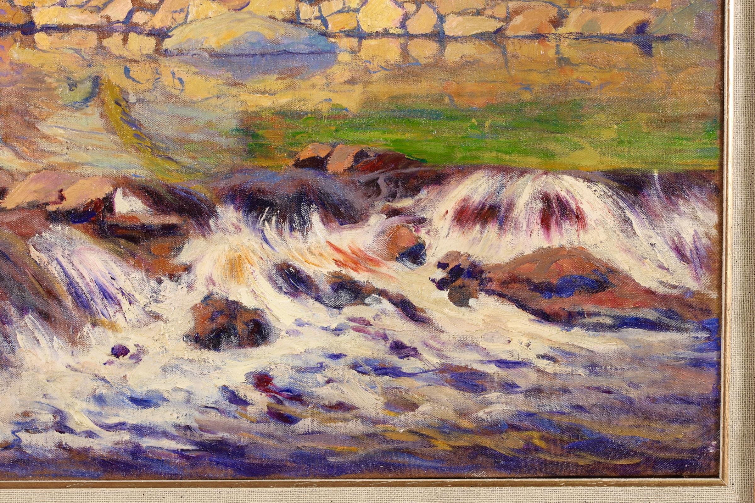 Paul Madeline - Le Moulin de la Folie a Crozant - Impressionist ...