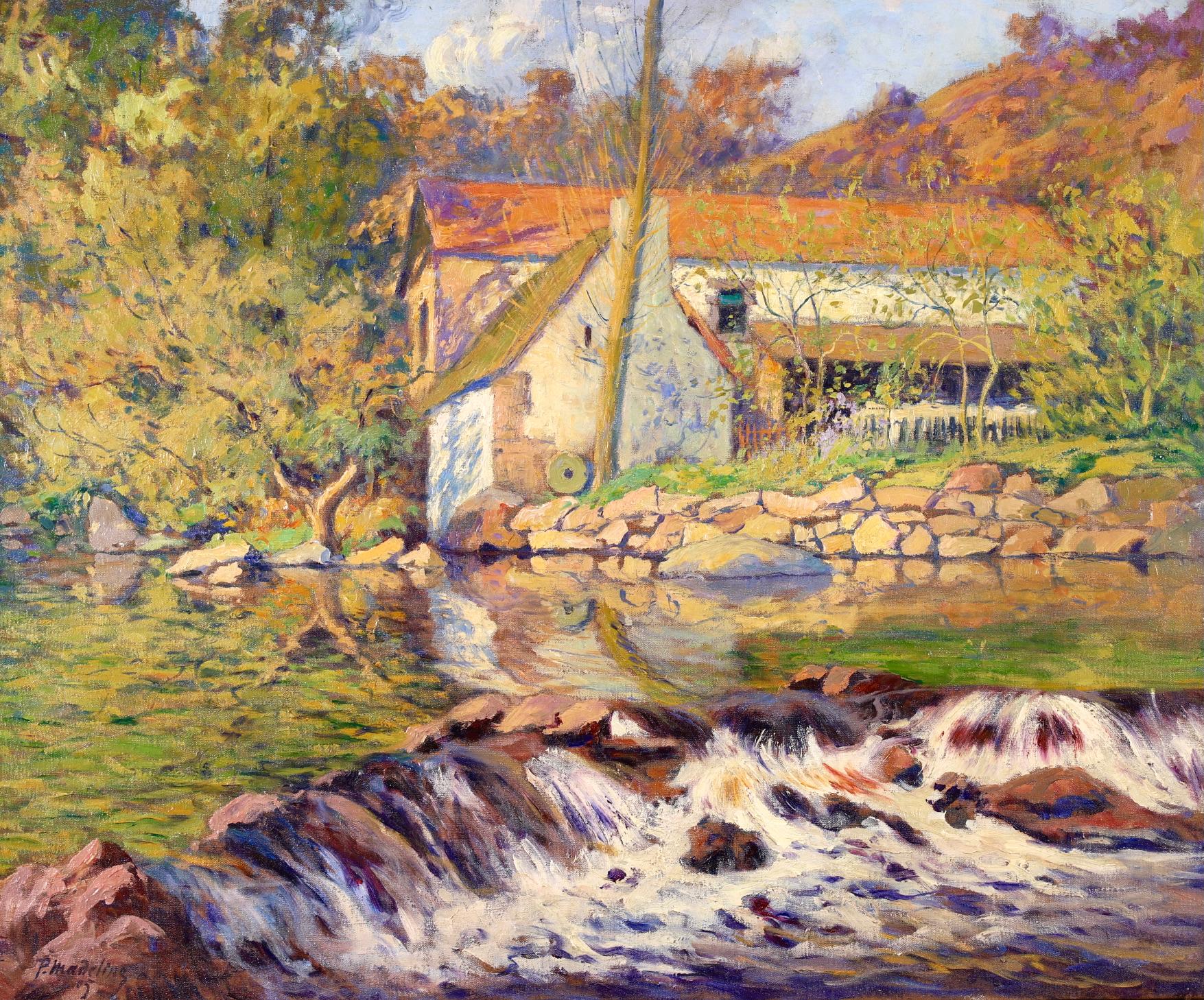 Paul Madeline - Le Moulin de la Folie a Crozant - Impressionist ...