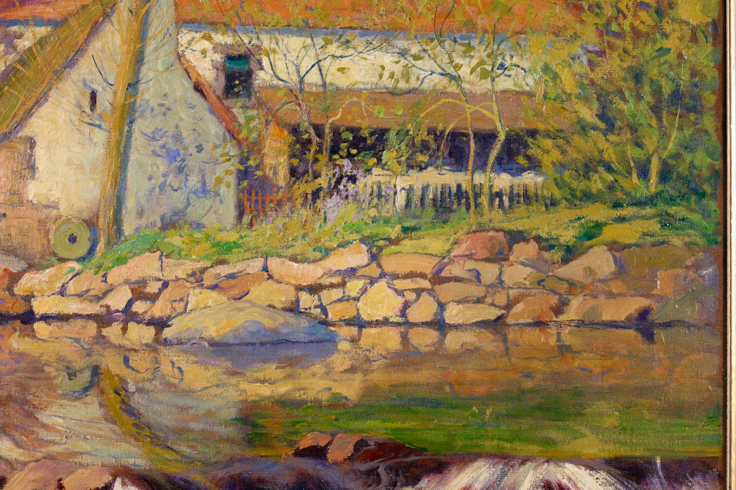 Paul Madeline - Le Moulin de la Folie a Crozant - Impressionist ...