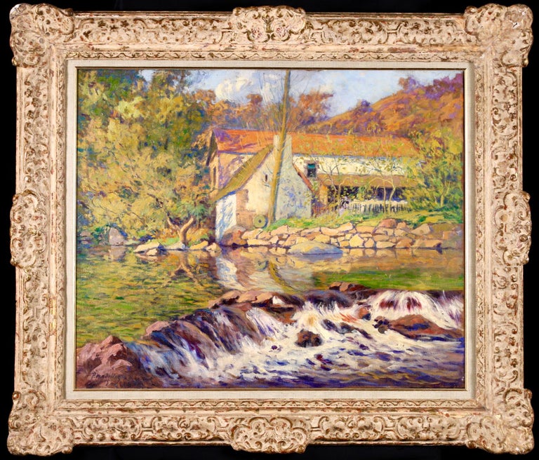 Paul Madeline - Le Moulin de la Folie à Crozant - Paysage ...