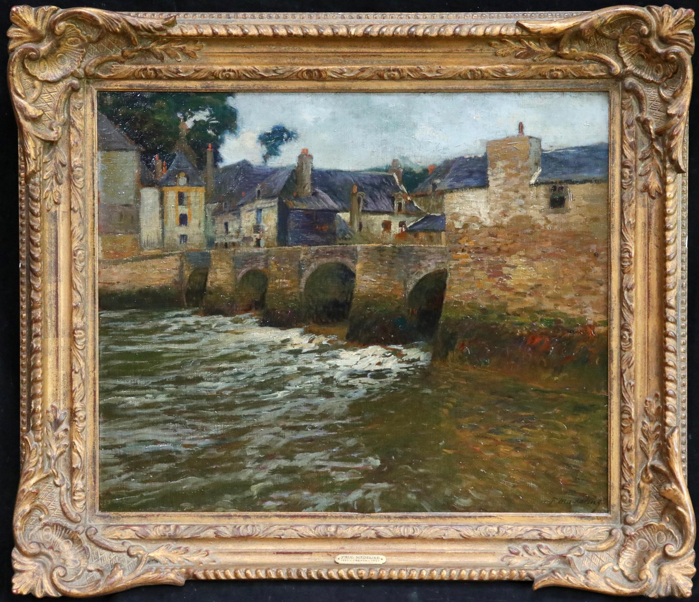 Paul Madeline - The Creuse Valley - Post Impressionist Oil, River in ...