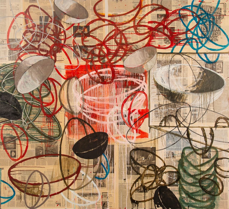 Paul Manes - Tangled Up in Red For Sale at 1stDibs