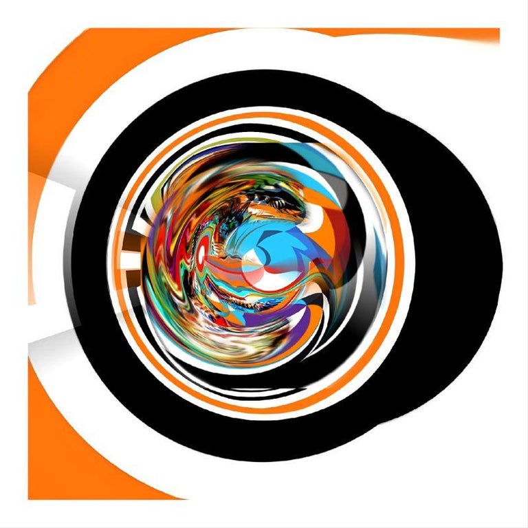 Paul Manwaring - Circle Three, Digital on Paper For Sale at 1stDibs