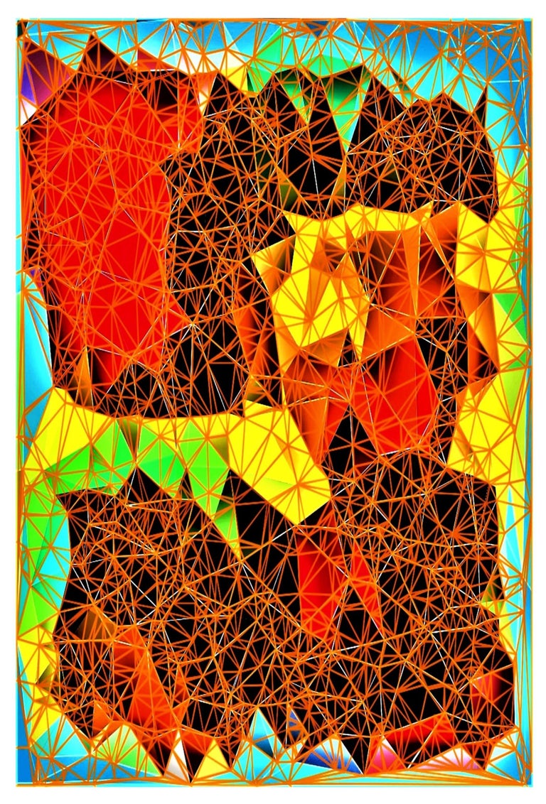 Paul Manwaring - ECLIPSE, Digital on Paper For Sale at 1stDibs