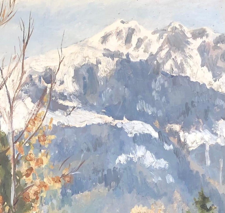 Paul Mathey - Mountain view For Sale at 1stDibs