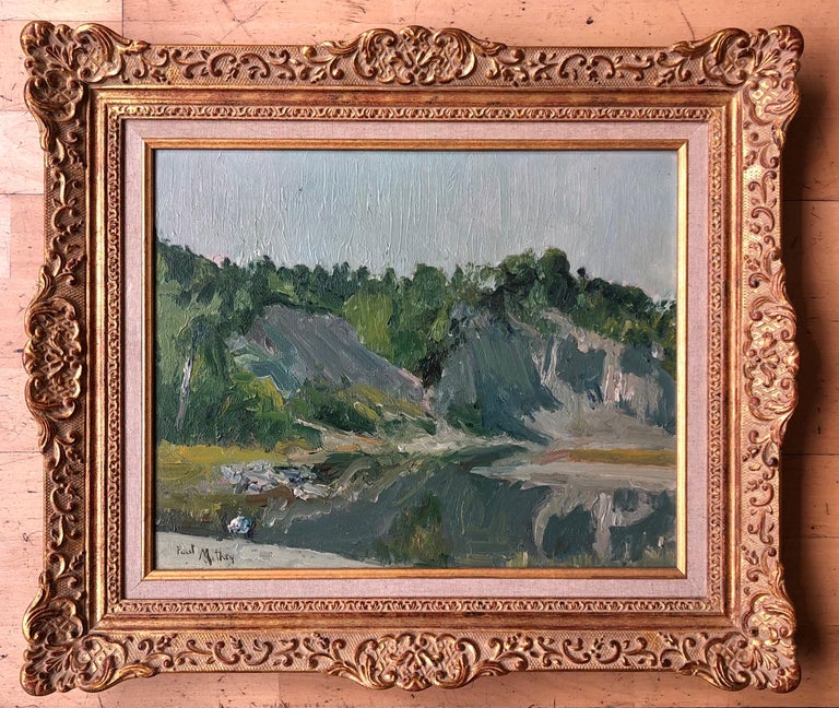 Paul Mathey - Rocky landscape For Sale at 1stDibs