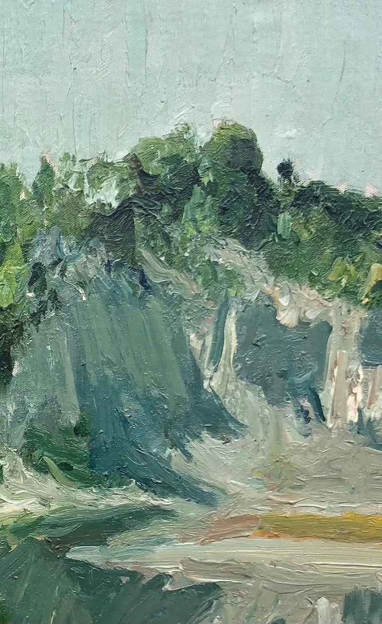 Paul Mathey - Rocky landscape For Sale at 1stDibs