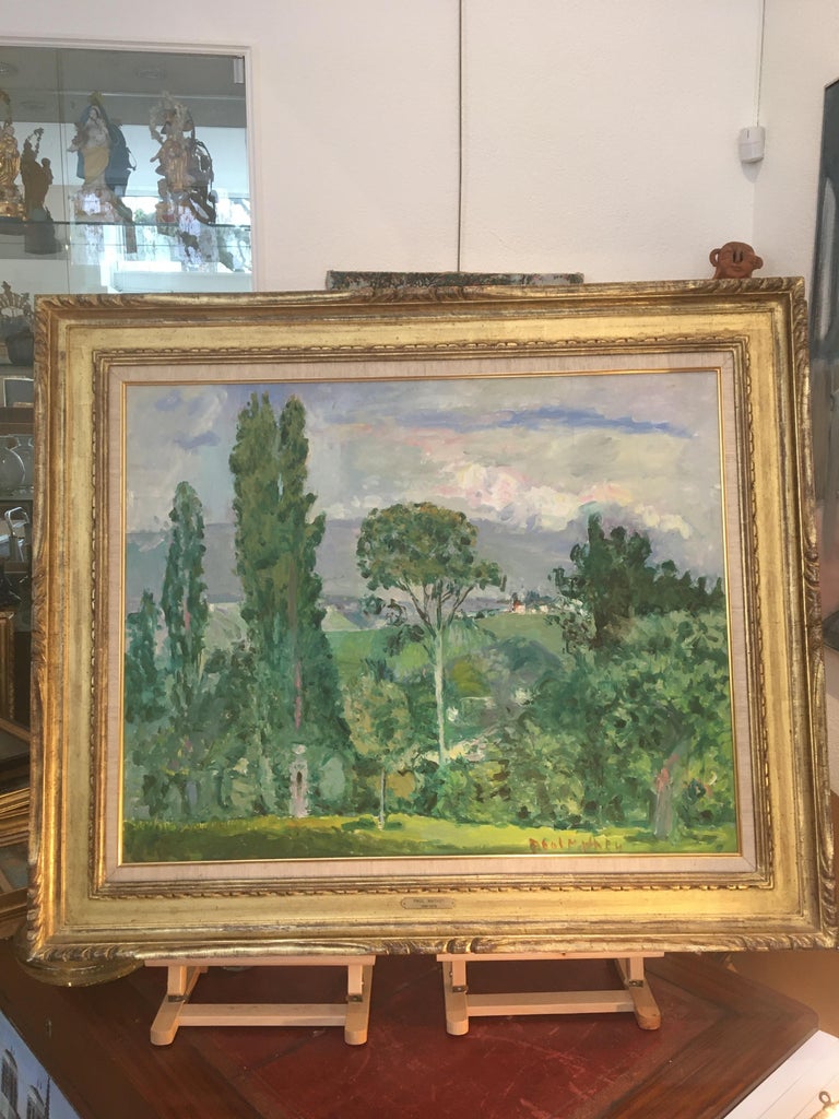 Paul Mathey - Spring Landscape For Sale at 1stDibs
