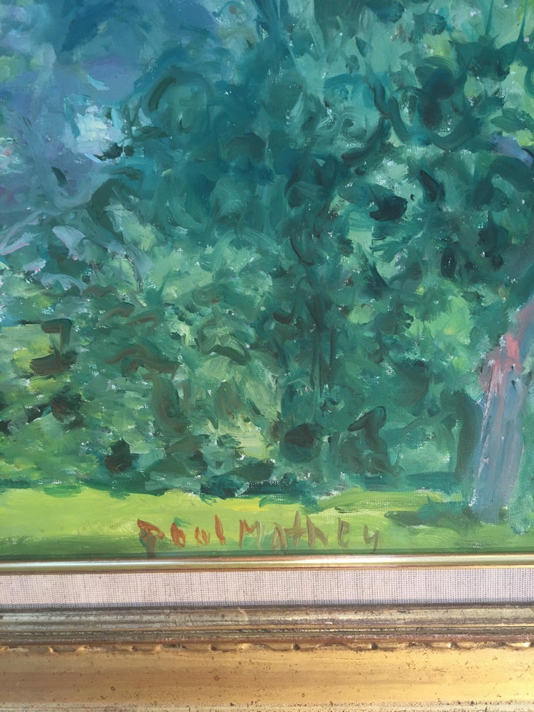 Paul Mathey - Spring Landscape For Sale at 1stDibs