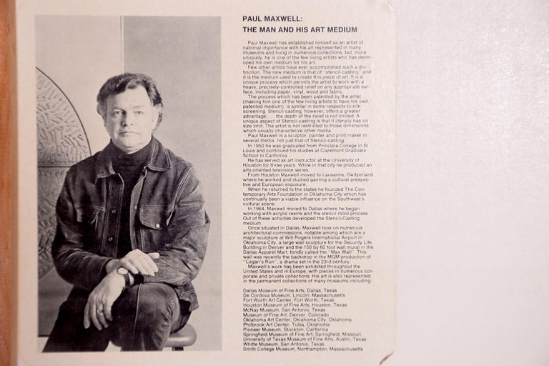 Paul Maxwell Artist's Proof II / Peace Sign at 1stDibs