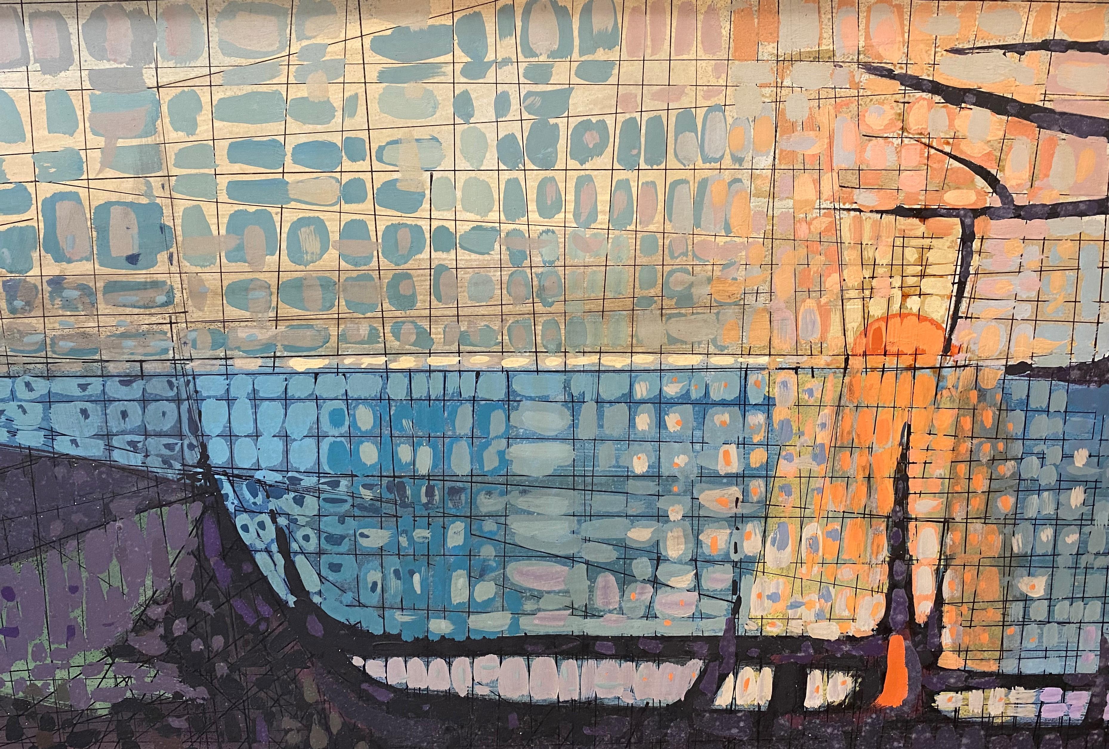 Paul Maxwell - Abstract Coastal Seascape at 1stDibs