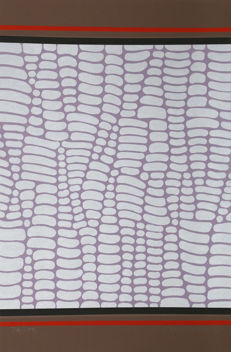 Paul Maxwell - Abstract Silkscreen by Paul Maxwell For Sale at 1stDibs