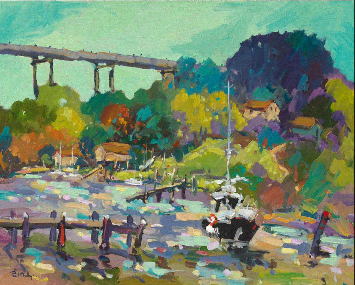 Paul McCarthy - MacDonnell Ranges - Landscape Painting For Sale at 1stDibs