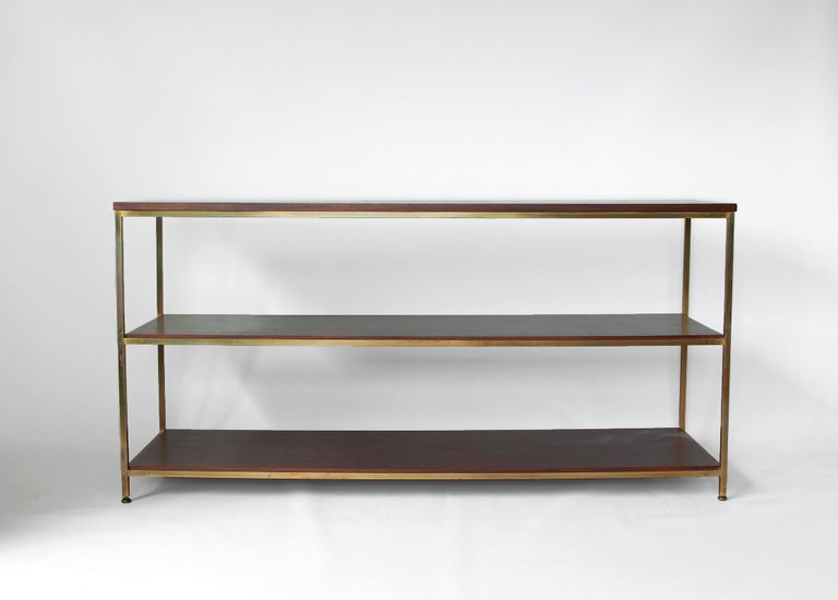 Paul McCobb Calvin Group Console with Shelves For Sale at 1stDibs