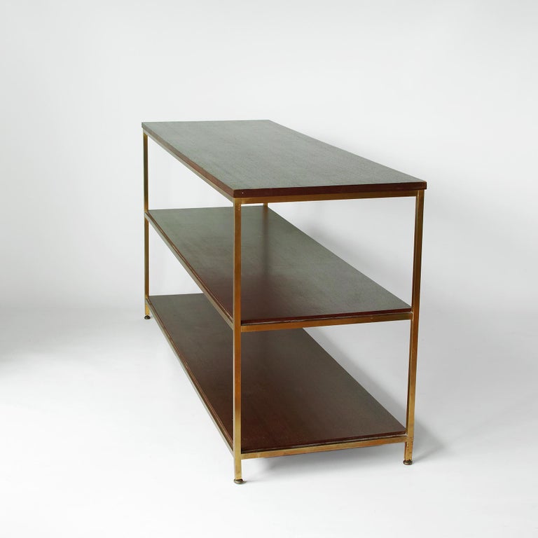 Paul McCobb Calvin Group Console with Shelves For Sale at 1stDibs
