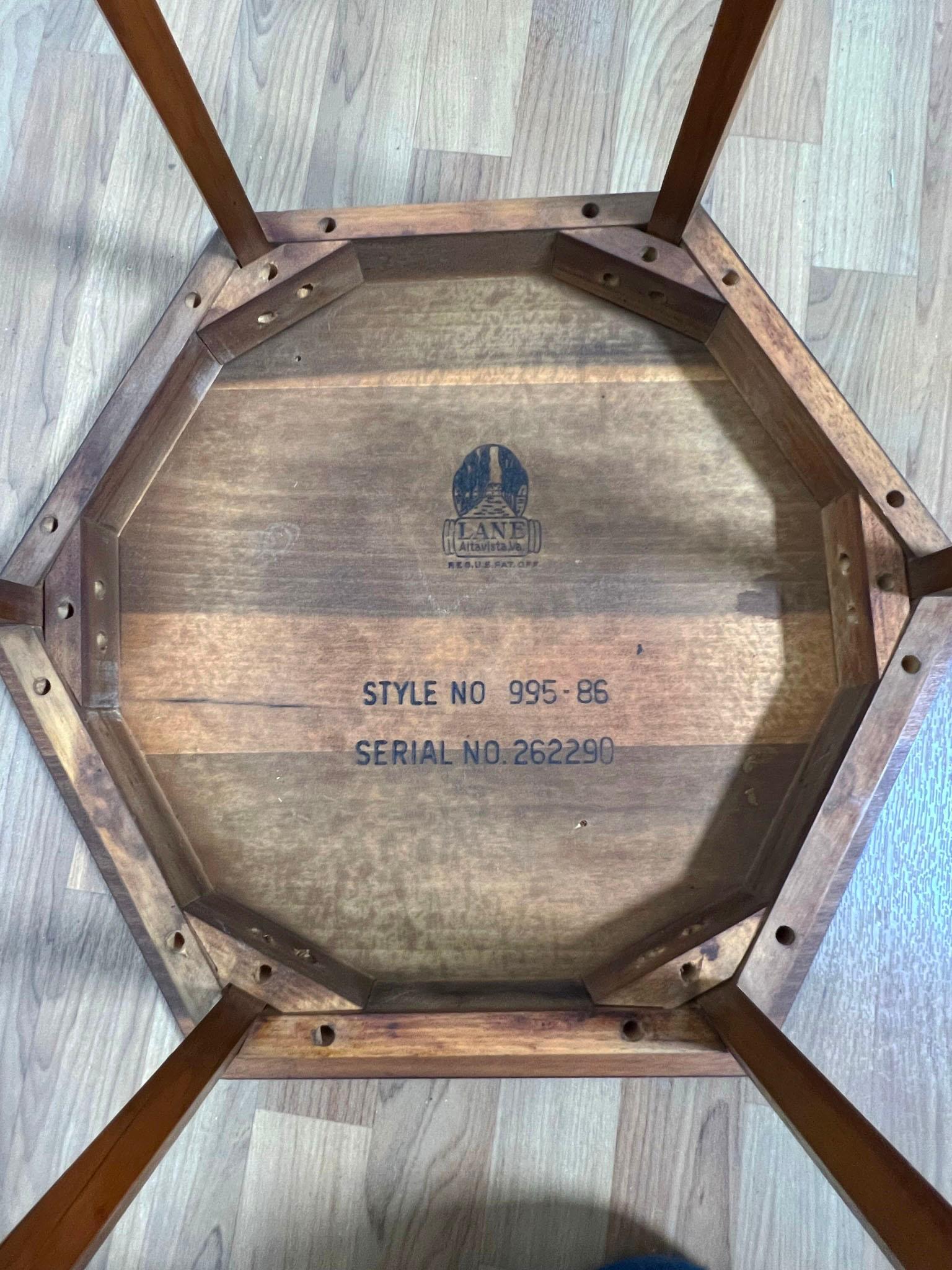 Paul McCobb Delineator for Lane Rosewood Hexagonal Side Table Circa ...