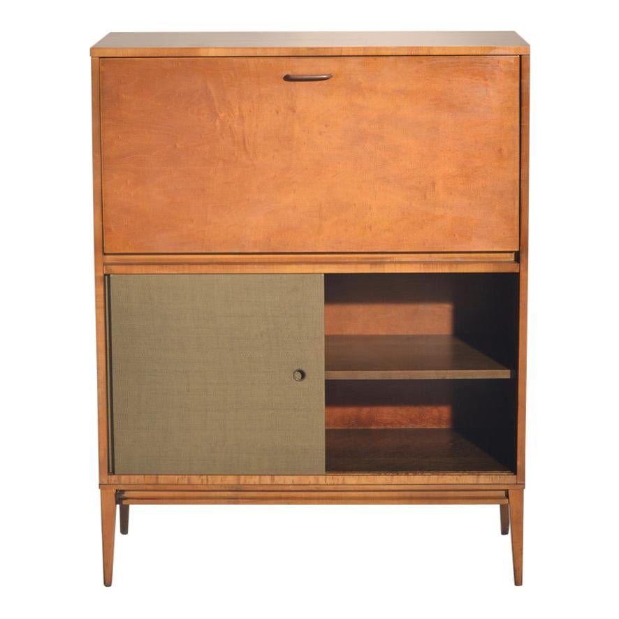Paul McCobb Drop Front Cabinet or Dry Bar at 1stDibs