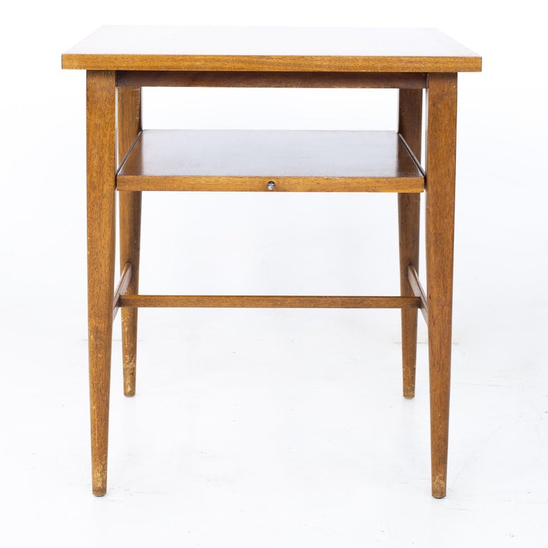Paul McCobb for Calvin Mid Century Side End Tables - Pair For Sale at ...