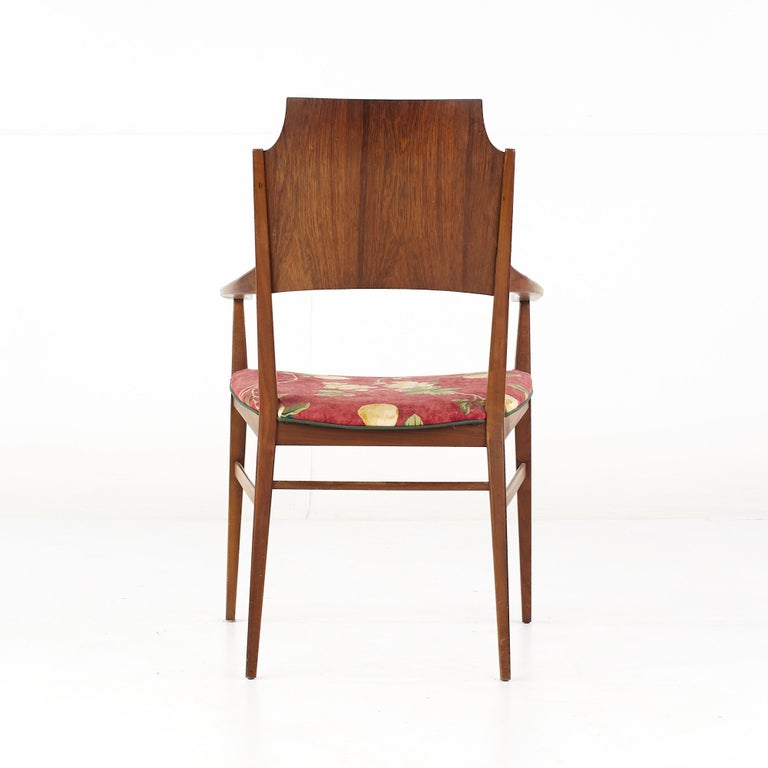 Paul McCobb for Lane Delineator Mid Century Rosewood Dining Chairs ...