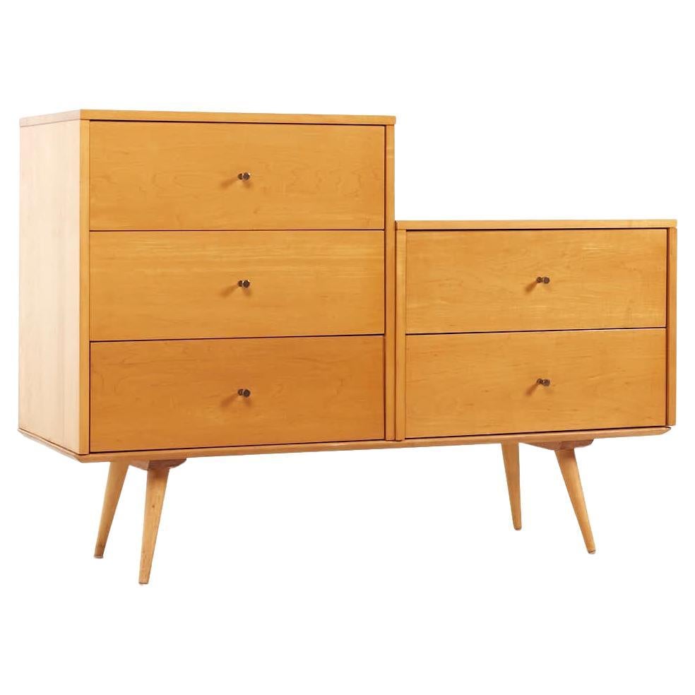 Paul McCobb for Planner Group Mid Century Bench and Chest of Drawers ...