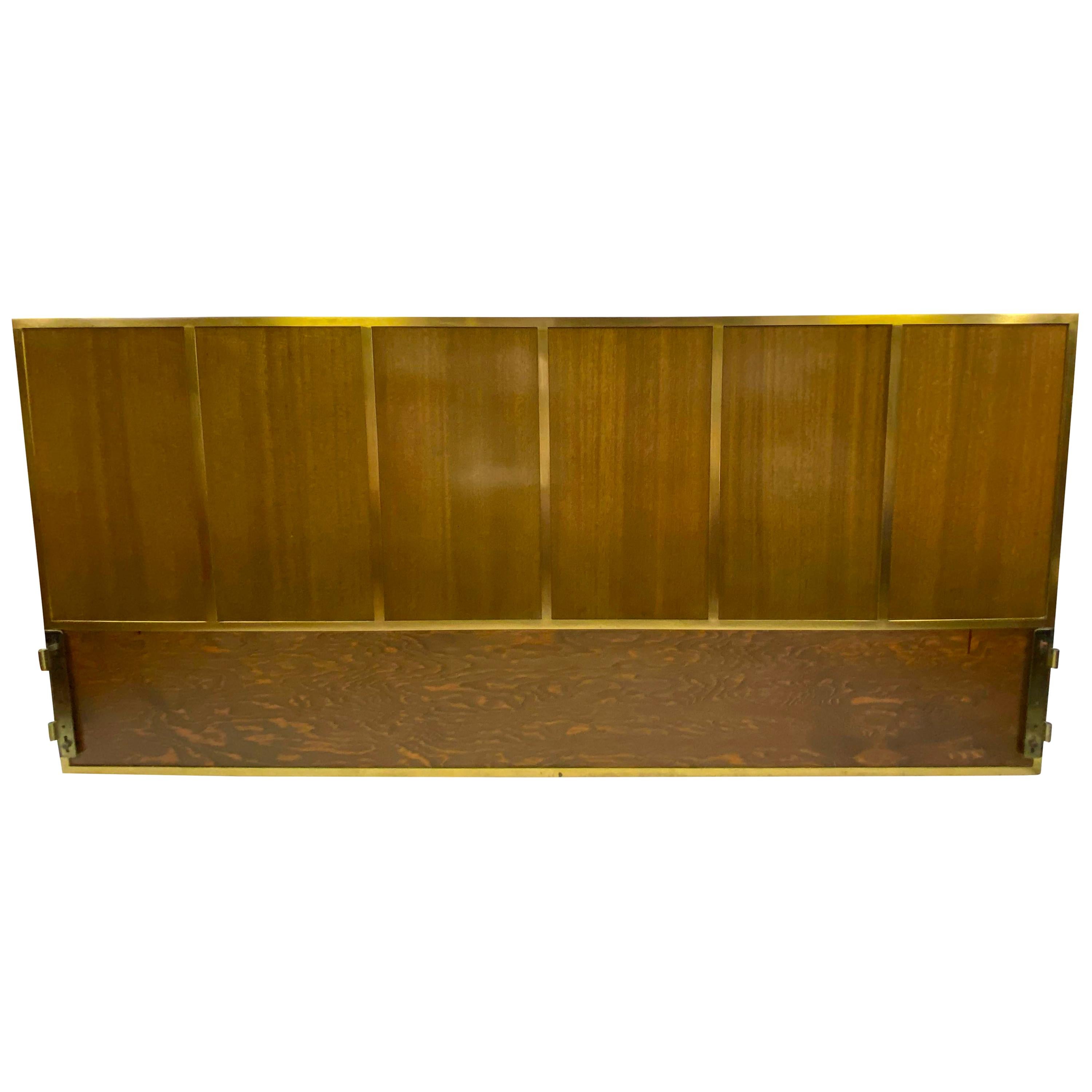 Paul McCobb Clavin King Size Bed Headboard at 1stDibs
