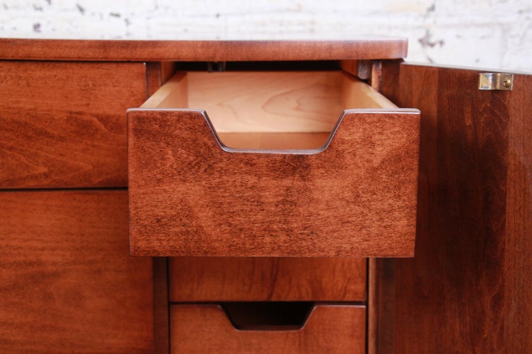 Paul McCobb Planner Group 20-Drawer Dresser or Credenza, Newly Restored ...