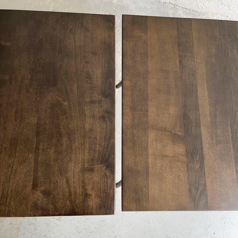 Paul McCobb Planner Group Ebonized Maple Side End Tables For Sale at ...