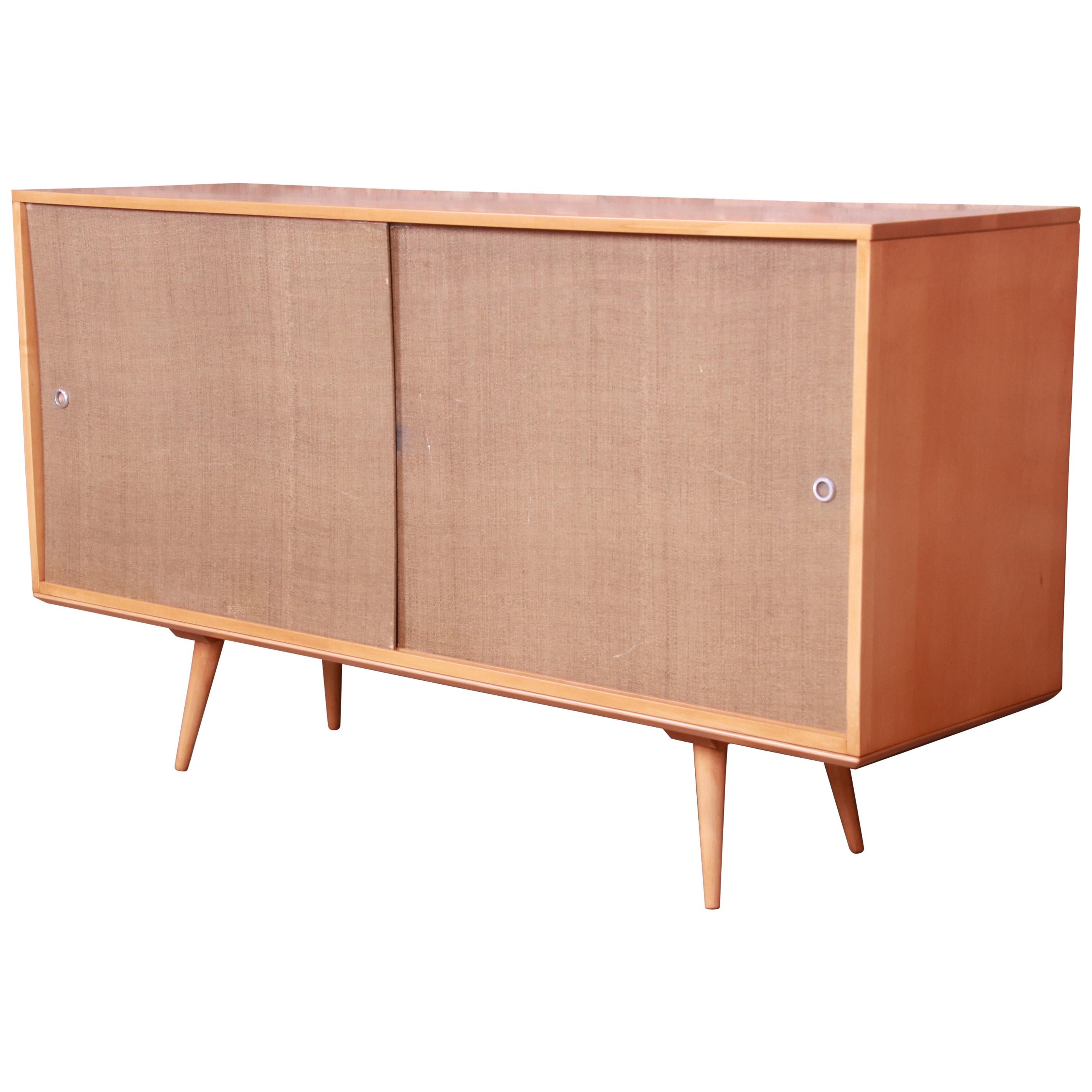 Paul McCobb Planner Group Mid-Century Modern Maple Credenza, Newly ...