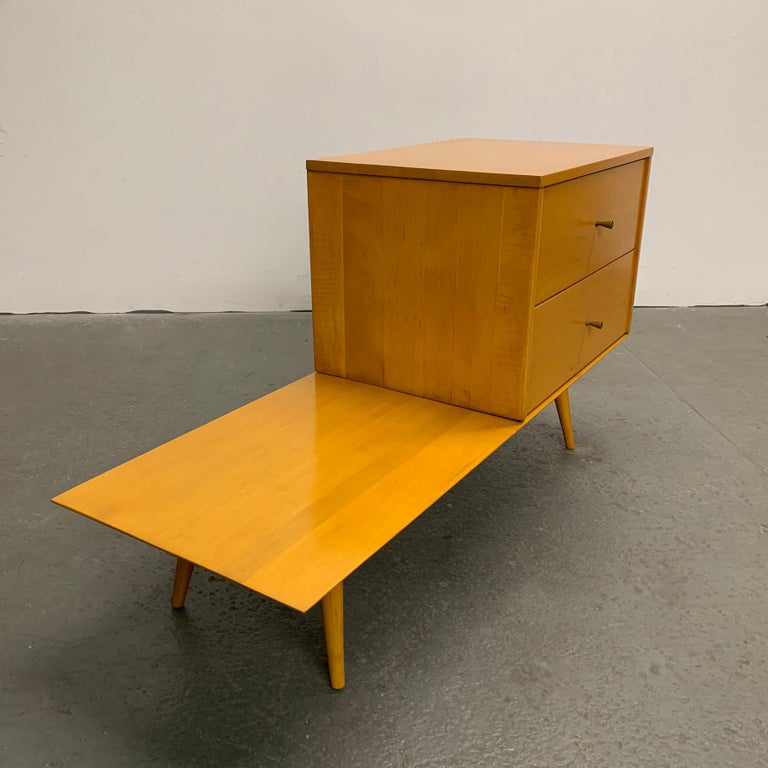 Paul McCobb Planner Group Modular Dresser on Platform Bench at 1stDibs