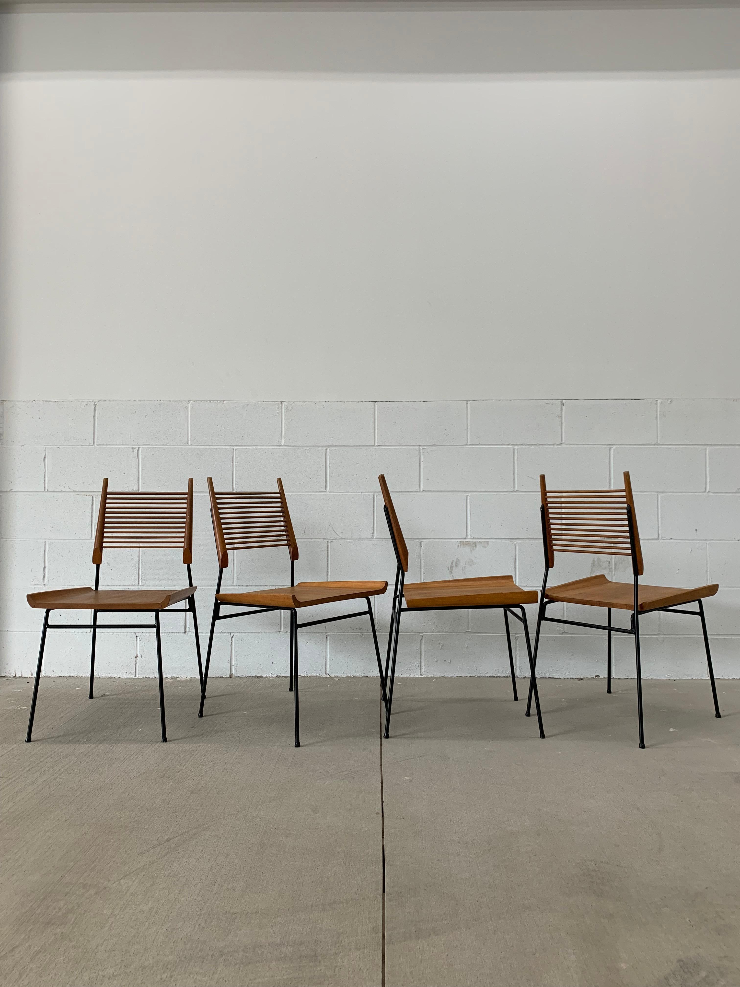 Paul McCobb Planner Group Shovel Dining Chairs, Set of 4 For Sale at ...