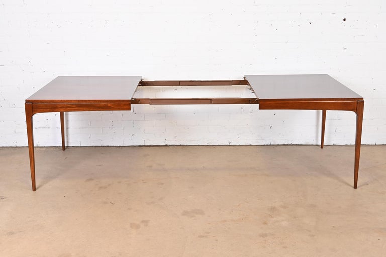 Paul McCobb Style Mid-Century Modern Walnut Dining Table by Lane ...