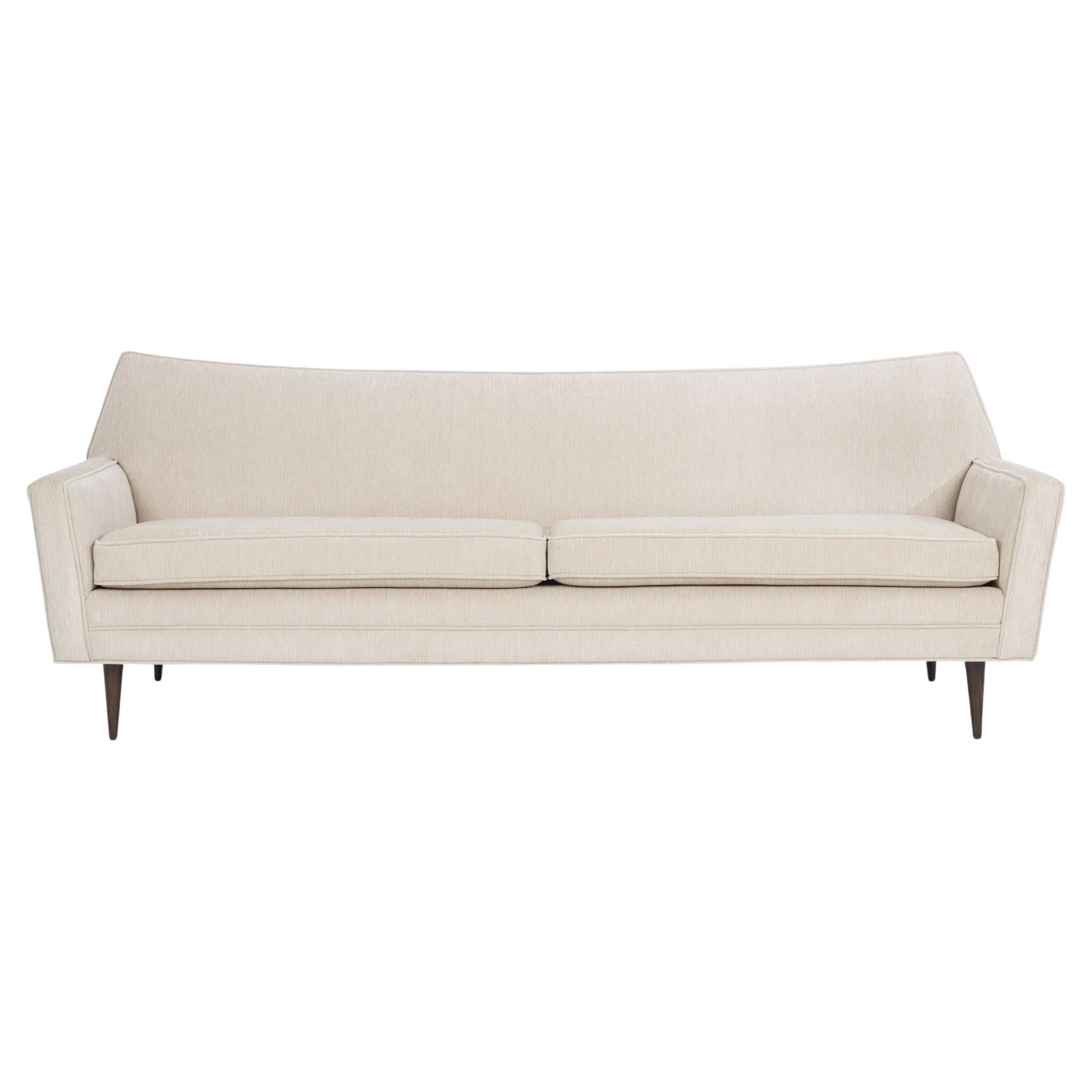 Mid-Century Button Tufted Sofa in Paul McCobb Style For Sale at 1stDibs