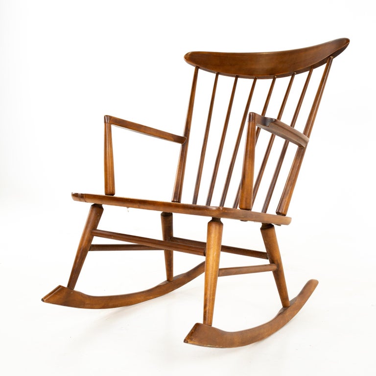 Paul McCobb Style Tell City Chair Company Midcentury Rocking Chair at ...