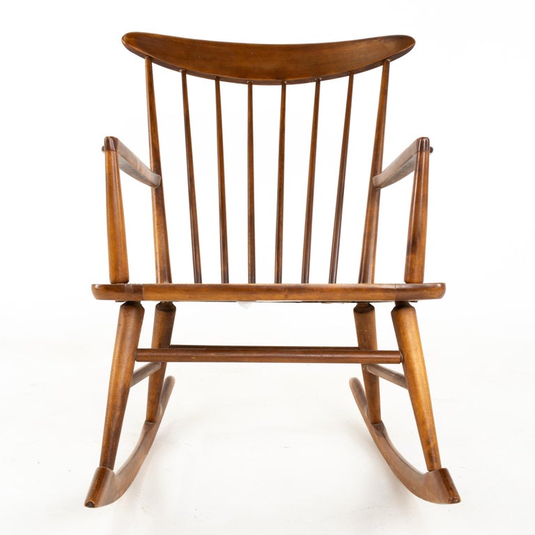 Paul McCobb Style Tell City Chair Company Midcentury Rocking Chair at ...