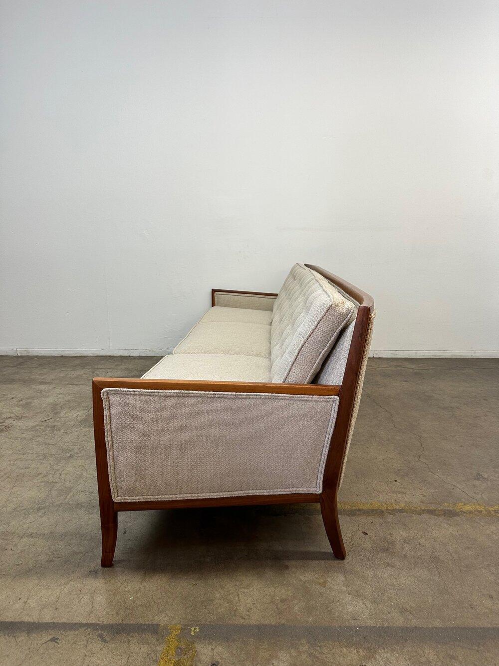 Paul McCobb Style Three Seater Sofa For Sale at 1stDibs