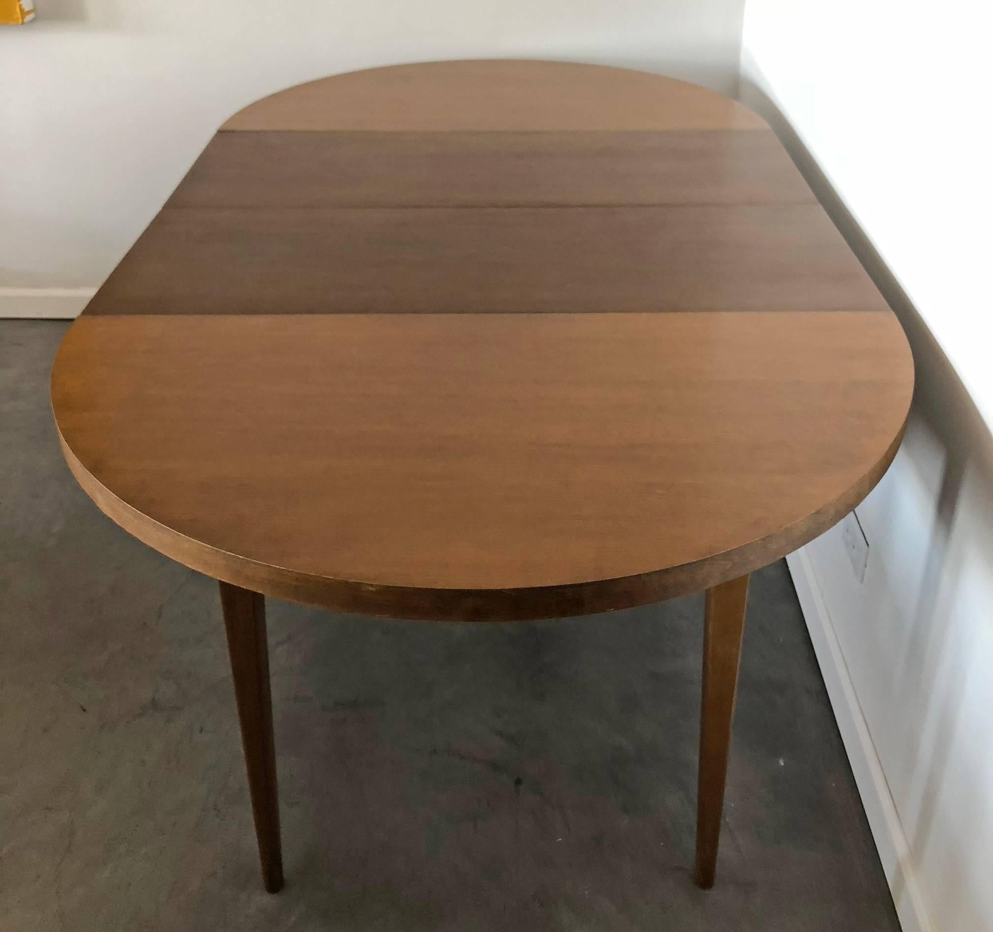 Paul McCobb Two-Toned Dining Table for Planner Group with Two Leaves at ...