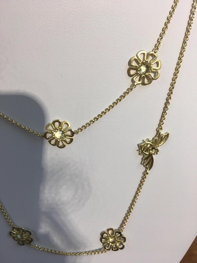 Paul Morelli Gold Necklace at 1stDibs