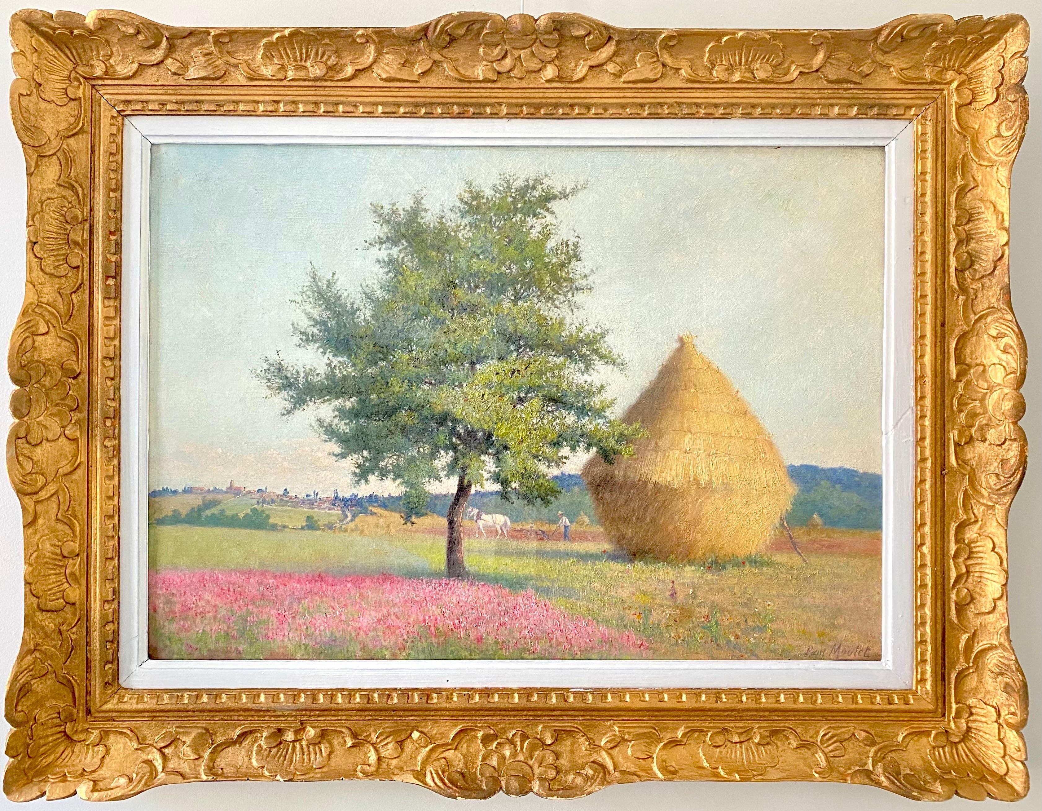 Max Bouvet - 19th century French impressionist painting Mediterranean ...