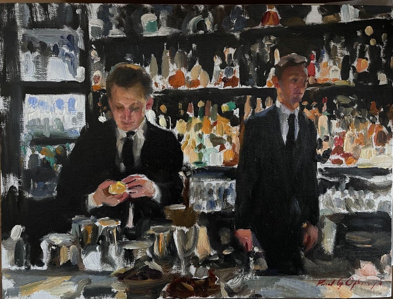Paul Oxborough - Le Meurice, Bar 228, study For Sale at 1stDibs