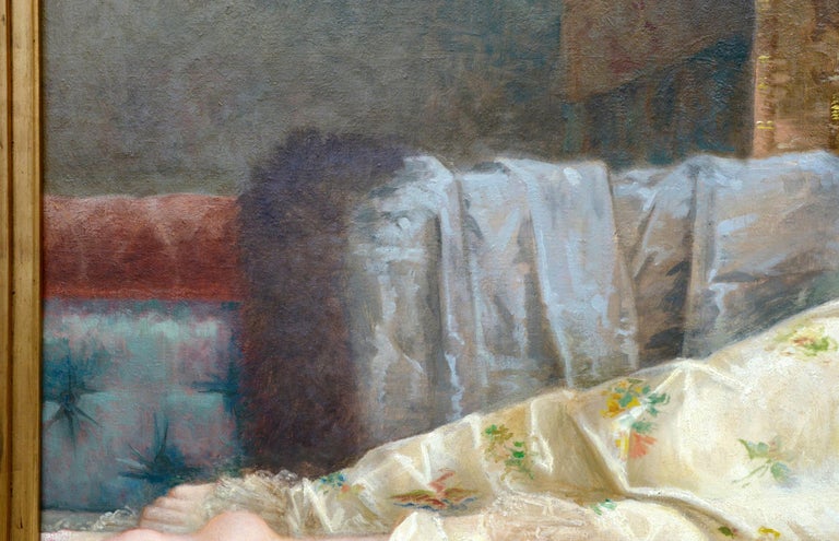 Paul Prosper Tillier, a Sleeping Beauty, 1870s at 1stDibs