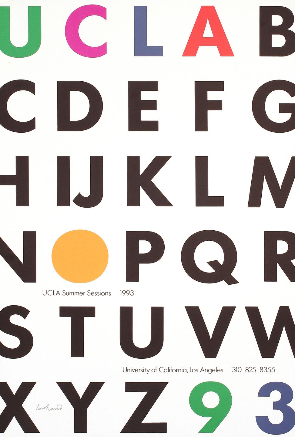 Paul Rand - "IBM (rebus - 1st Printing)" Technology Design Original ...