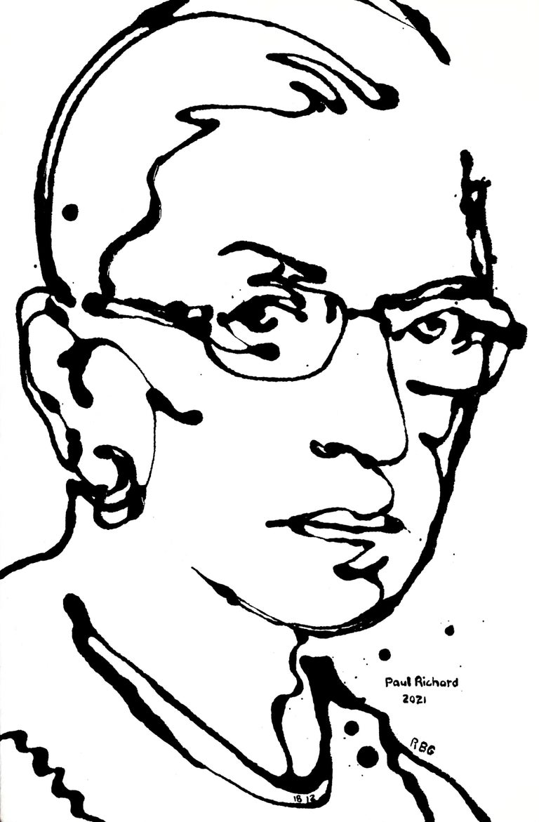 Paul Richard - Ruth Bader Ginsburg at 1stDibs