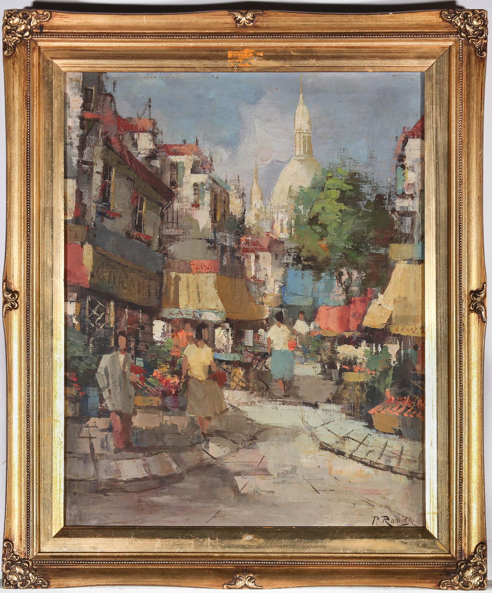 Paul Romier - Splendid Oil Painting by Popular French Artist Known as ...