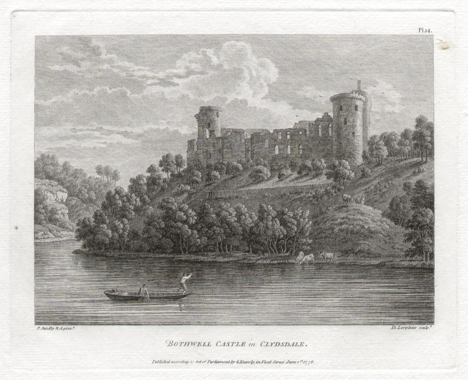 Paul Sandby - Conway, Wales. Paul Sandby C18th landscape engraving For ...