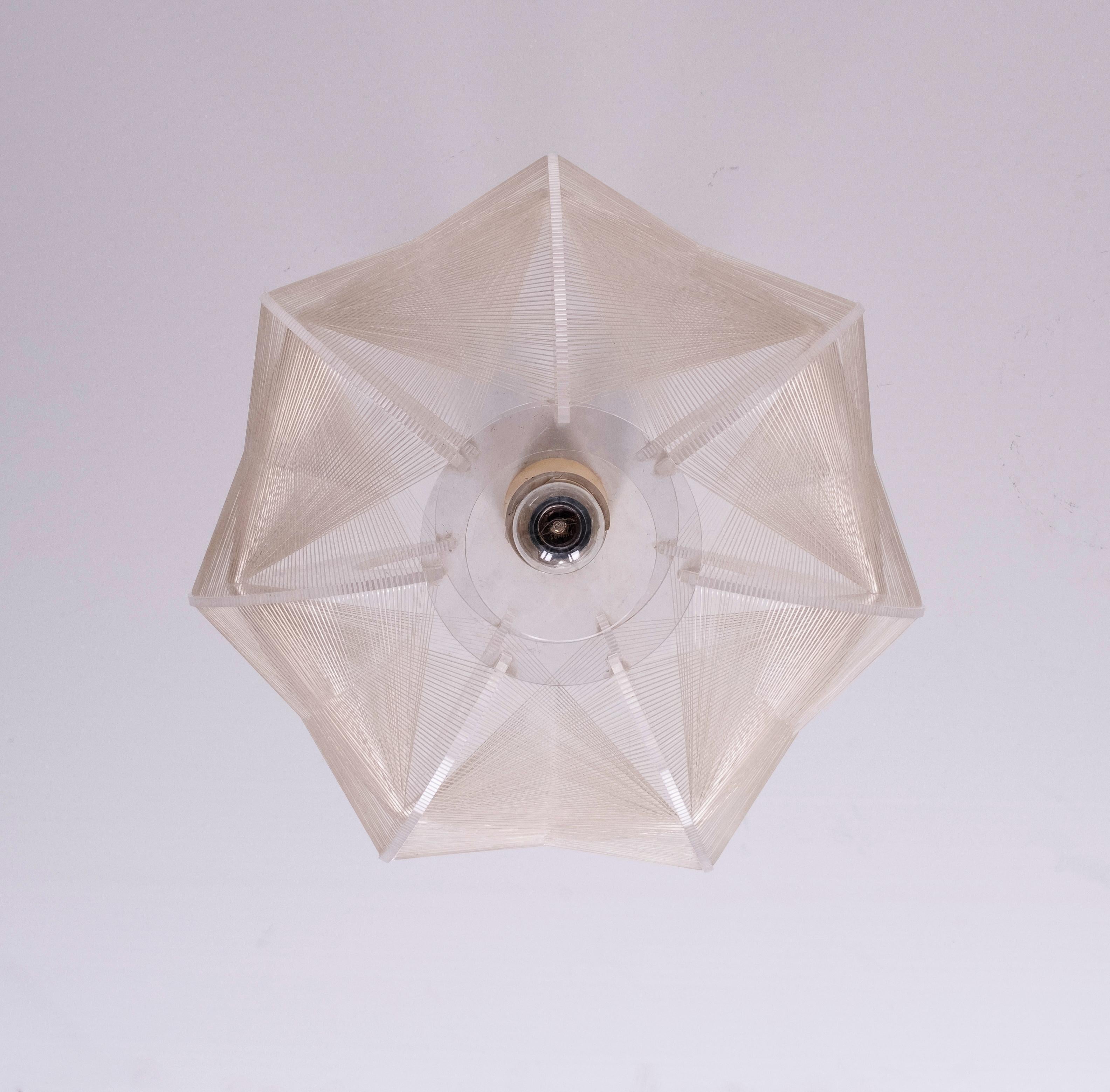 Paul Secon Space Ace Pendant Lamp Sompex 1970s at 1stDibs | paul secon lamp
