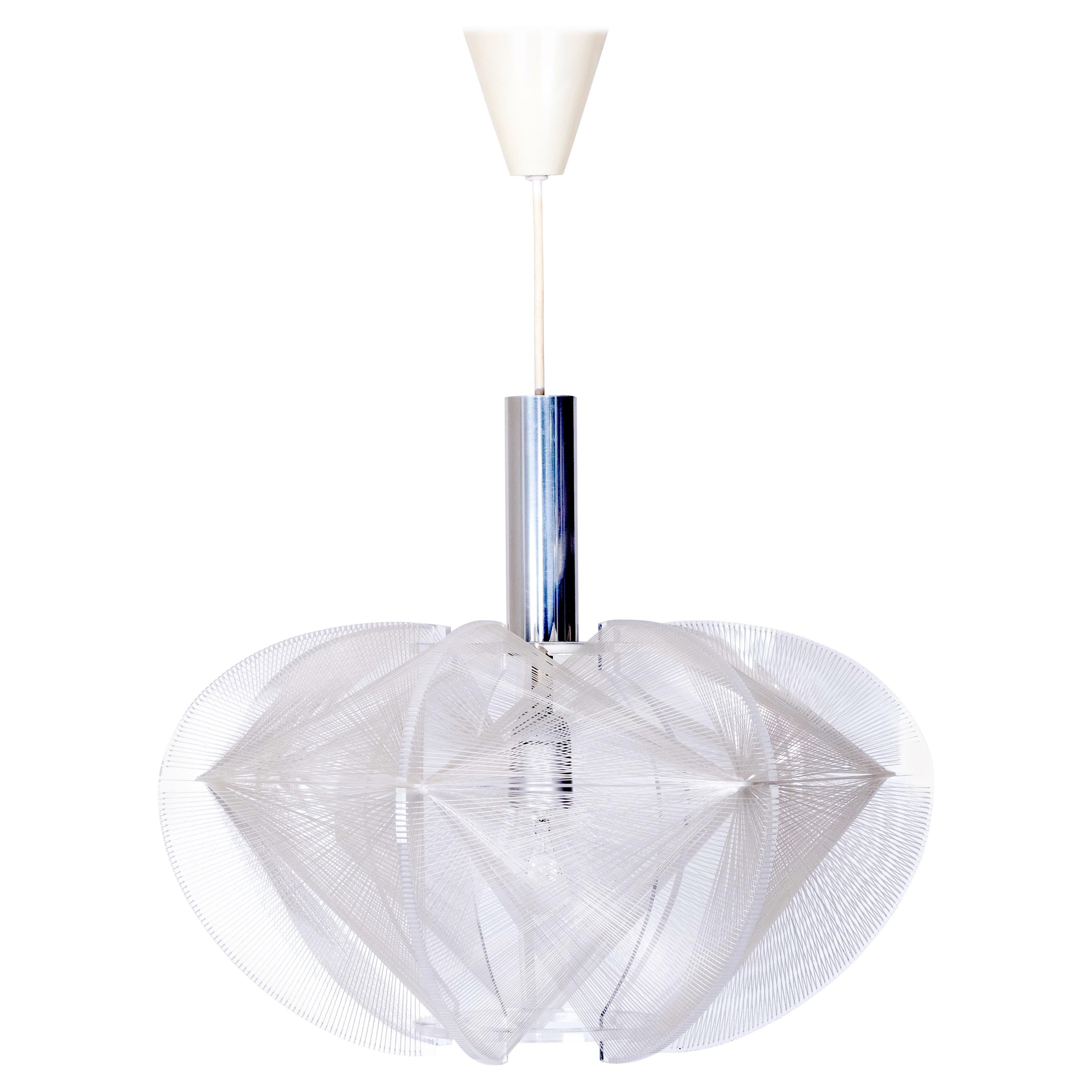 Paul Secon Space Ace Pendant Lamp Sompex 1970s at 1stDibs | paul secon lamp