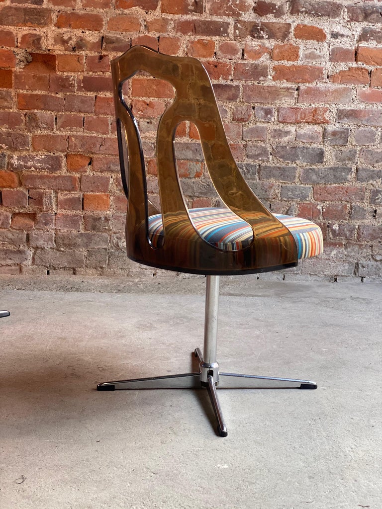 Paul Smith Ottoman Maharam Dining Chairs Set of Four circa 1960s ...